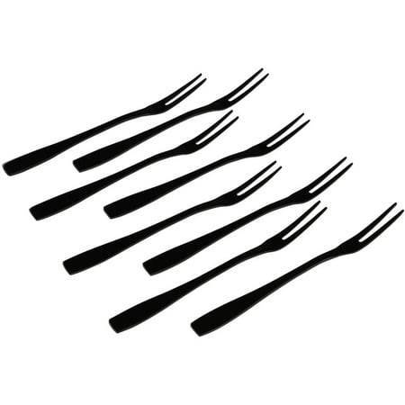 8-Piece Stainless Steel Fruit Fork, Mini Two Prong Forks | Walmart Canada