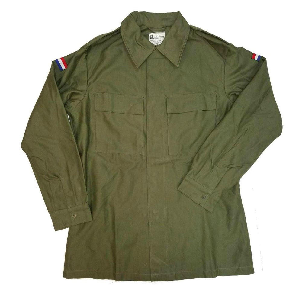 Dutch Military - New Original Army Heavy Cotton Shirt Made in ...