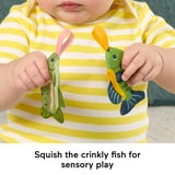 Fisher-Price Mini Me Moments Reel Fun Fishing Gift Set, 4 Baby Toys for ...
