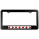 Red Cross License Plate Tag Frame, Multiple Colors - Walmart.com