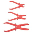Juvale 3-Pack Hose Pinch Off Pliers, Fuel Line Clamp Tool, Nylon, Red ...