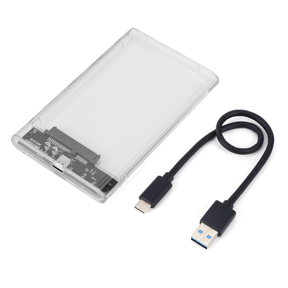 2.5 Inch External HDD Case SATA To USB3.1 Hard Drive Enclosure 6Gbps ...
