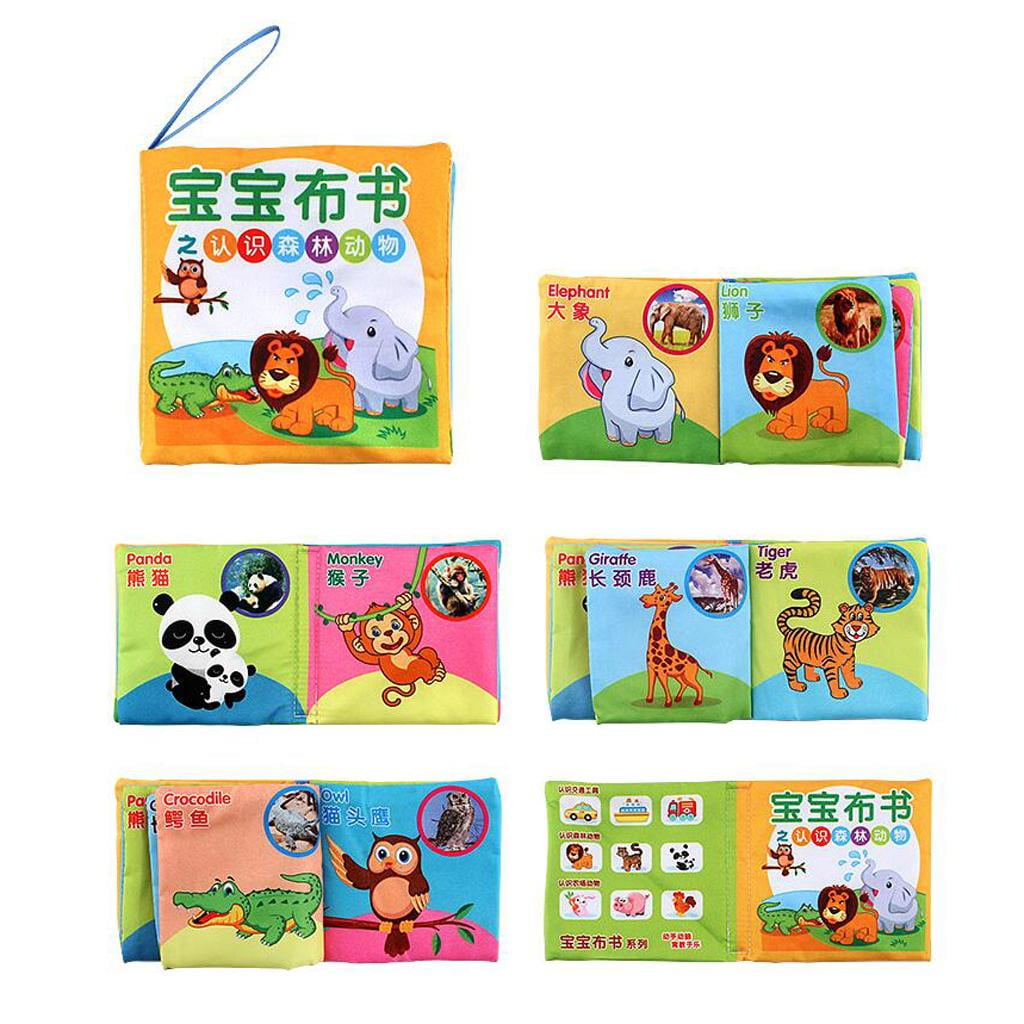 Libro de Te Suave de 10 Piezas para , Formas de Aprendizaje para Bebés ...