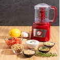 Moss & Stone 3-Cup Mini Food Processor, 300W Vegetable Chopper, 2 ...