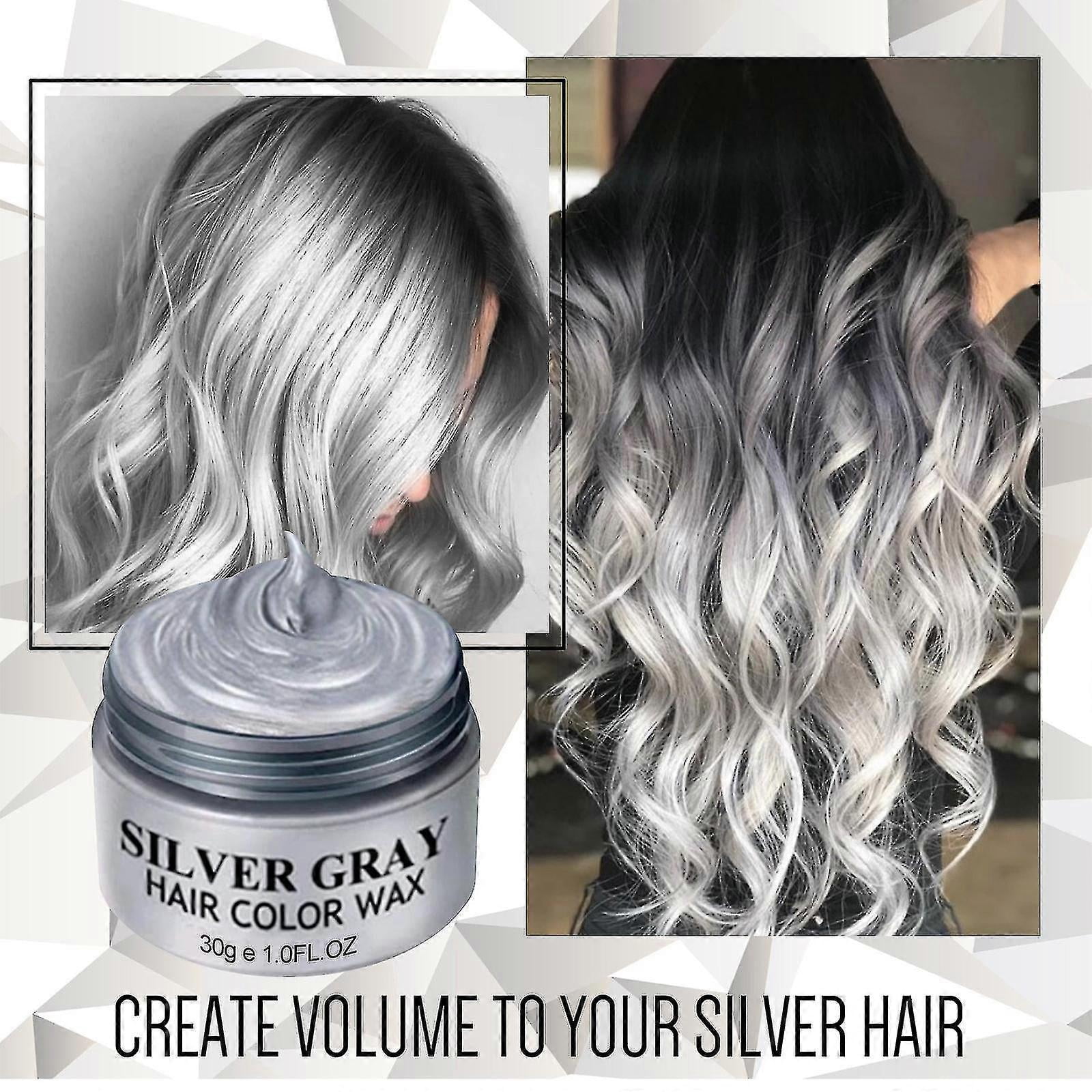 Click here for Languo Silver Gray White Hair Color Wax Pomades 1o... prices