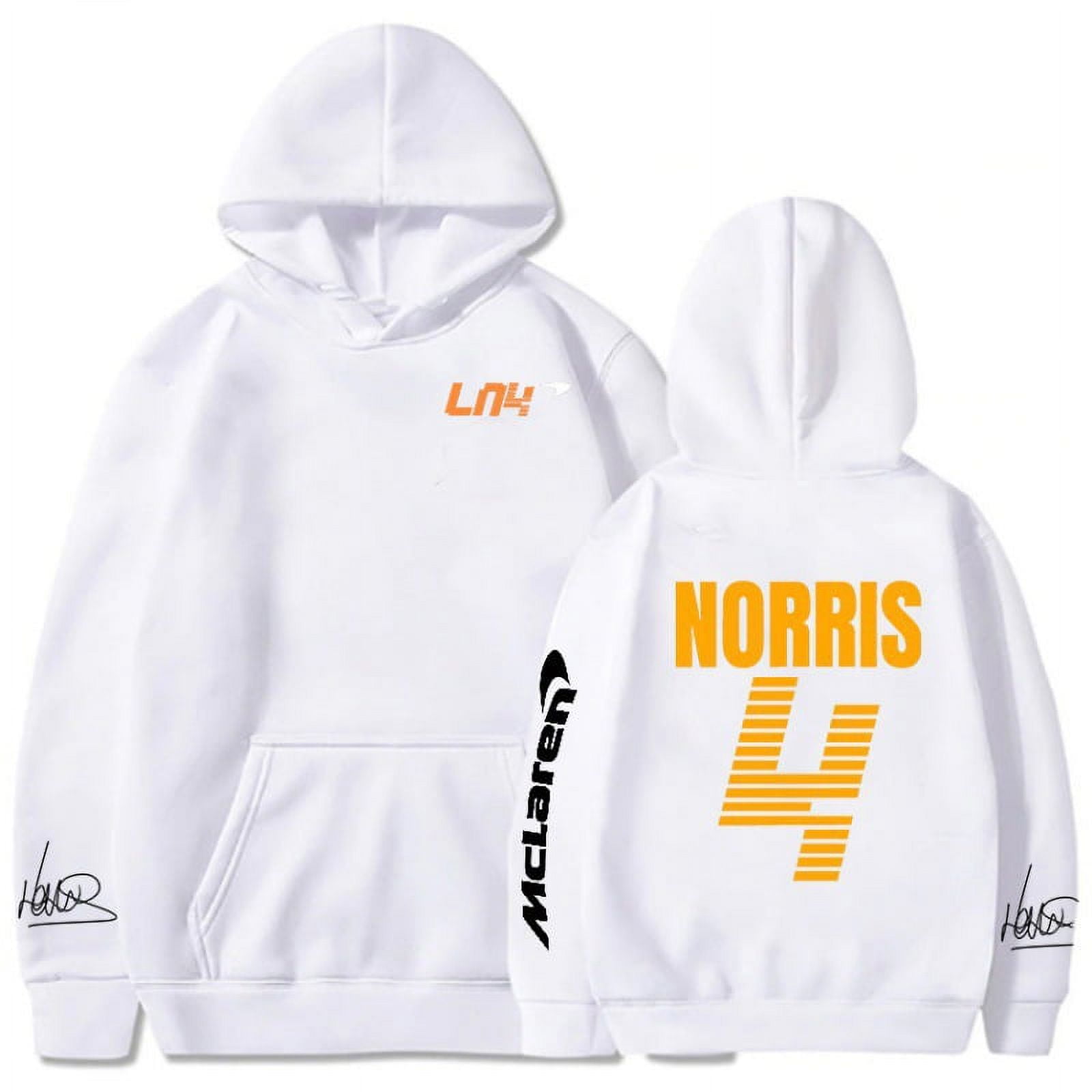 Click here for Lando Norris 4 Letter Print Hoodie F1 Sportswear S... prices