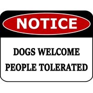 Warning Dangerous Dog on Premises Sign - Walmart.com