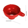 NOVELAR Folding Funnel, 6.55 in Wide Opening for Liquids and Powders ...
