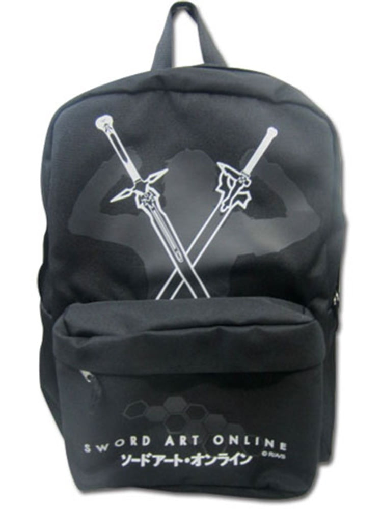 Kirito With Swords Anime Backpack - Walmart.com