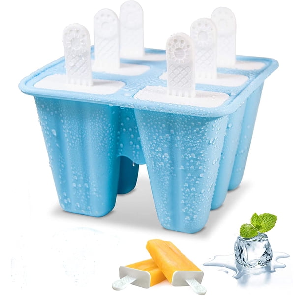 Silicone ice cream molds set of 4 ice lolly molds ice lolly mold ice ...
