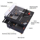 ZL Mini Table Saw, Multifunctional Mini Precision Table Saw,Mini Table ...