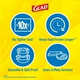 Glad Freezer Safe Press'n Seal Plastic Food Wrap, Leak Proof, 100 sq ft ...