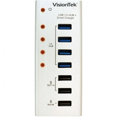Visiontek Charge & Sync USB 3.0 Seven Port Hub | Walmart Canada
