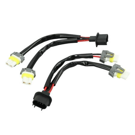 Headlights Wiring Harness Adapter,2 Pcs Headlights Wiring Headlight ...