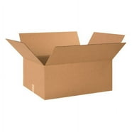 SmoothMove Large Recycled Packing & Shipping Boxes, 18"x18"x24", Brown ...