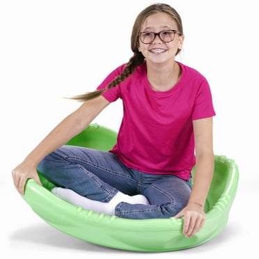 Teeter Popper Green - Kids Spinning Plastic Rock & Roll Toy for ...