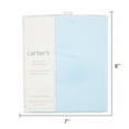 Carter's 100% Cotton Knit Fitted Crib Sheet - Blue - Walmart.com
