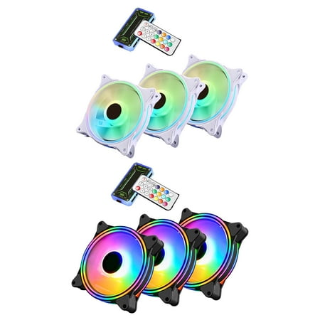 Case Cooling Fan,case Cooling Fan CPU GPU ,120mm RGB fan 6PIN Low Noise ...