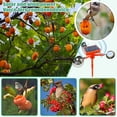 Birds Reflect Deterrent Solar Sound Light Visual Bird Scarer for ...