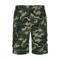 CIENVNSTG Men's Summer Knee-Length Cargo Shorts Multi-Pocket Zip ...