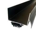 KC Hardware U Shaped Aluminum Door Bottom Sweep with Door Drip Cap ...