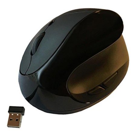 Comfi II Wireless Ergonomic Computer Mouse - Black - Walmart.ca