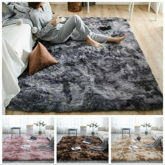 Large Plush Living Room Rugs