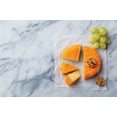 Fox Run Marble Pastry Board, Rubber Feet, White, 12