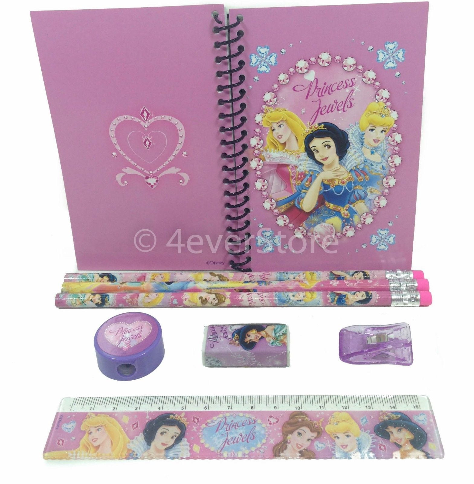 Disney Princess Stationery Set (Color May Vary) - Walmart.com