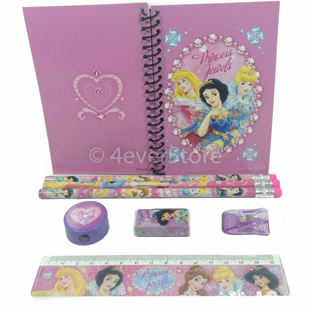 Disney Princess Stationery Set (Color May Vary) - Walmart.com - Walmart.com