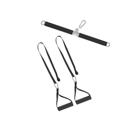 Tricep Rope Straight Bar Cable Machine Equipment Fitness for Handle ...