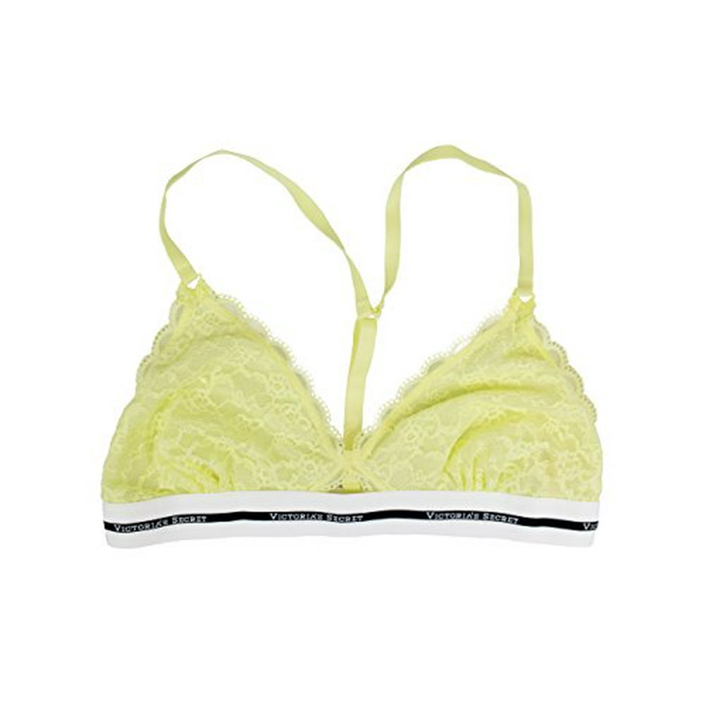 Brasbyspursgrl - Victorias Secret Light Yellow Lace Embroidery Bralette ...