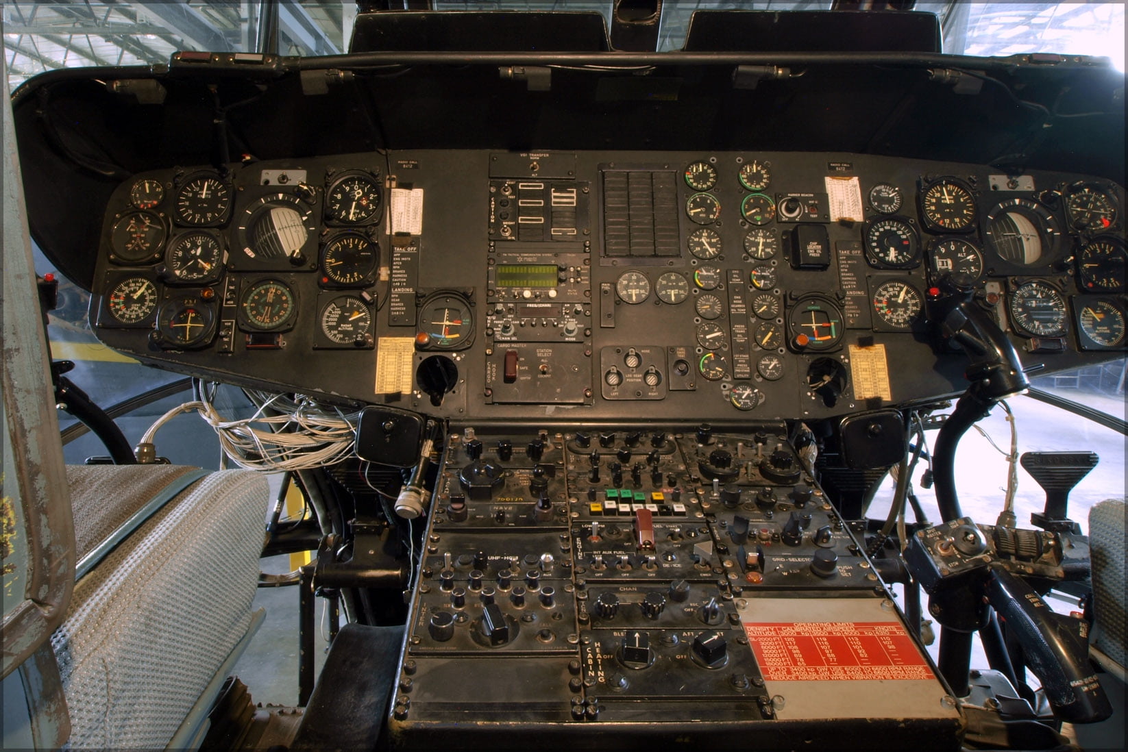 24"x36" Gallery Poster, Sikorsky CH-53 sea stallion cockpit helicopter ...