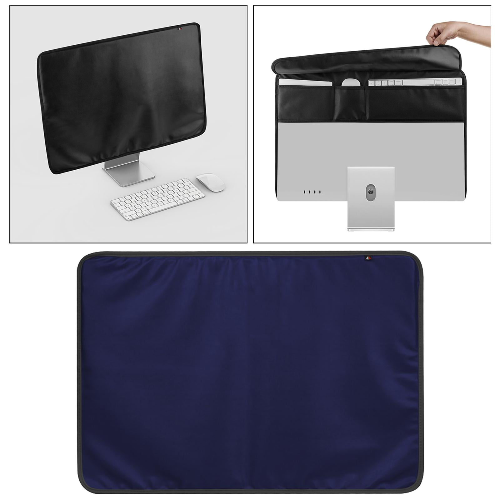 Cubierta antipolvo para monitor, piel sintética de , pantalla ...