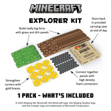 Make-A-Fort Minecraft Explorer Kit - Real World Construction, STEM ...