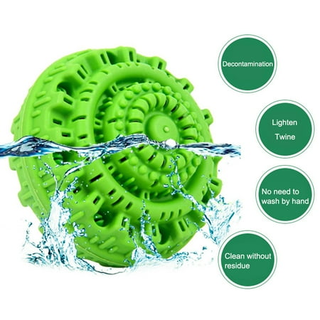 Washing Ball Magic Laundry Ball No Detergent Wash Wizard Style Washing ...