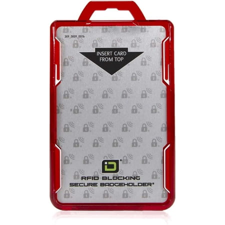 RFID ing Secure Holder Lite – Vertical 1 Card Holder – Heavy Duty Hard ...