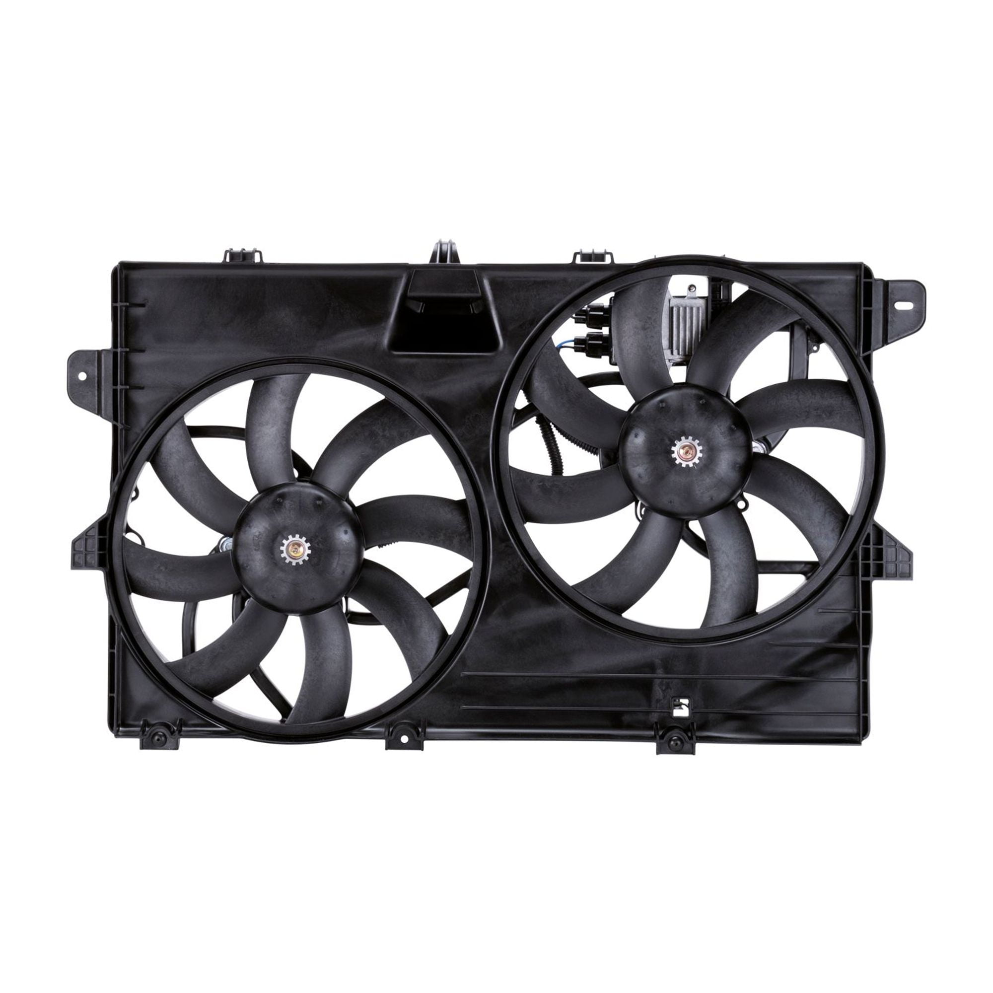 TYC 622030 Dual Radiator and Condenser Fan for Ford Edge Fits 2013 Ford ...