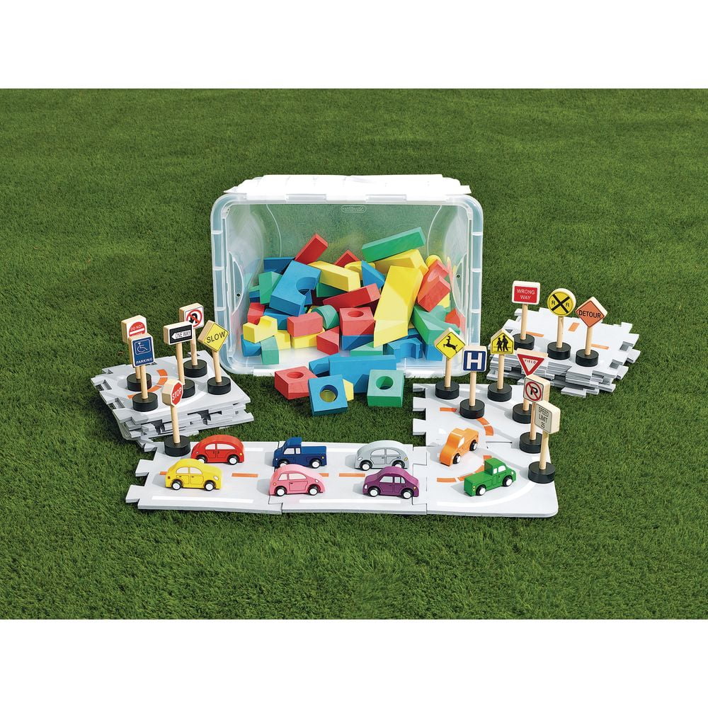 Excellerations Outdoor Learning Kit Blocks - Walmart.com