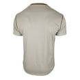 Handshe Men's Short Sleeve Henley Shirt, Solid and Color Block Design ...