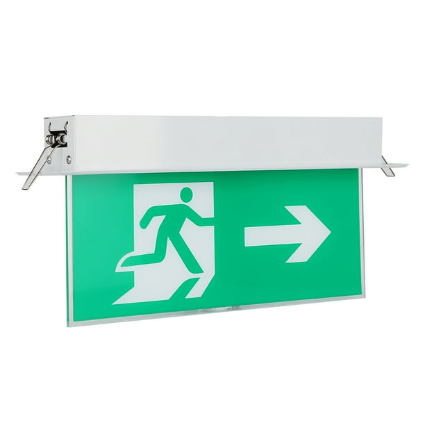 Recessed Lighting,Recessed PMMA LED Emergency Exit Emergency Sign LED ...