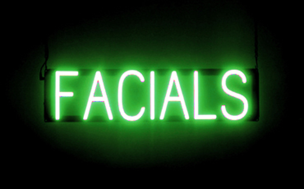 LED Neon Light Facial Sign for Business (Facial LB235) - Walmart.com