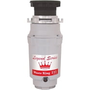 2 X Waste King L-2600 Legend Series 1/2 HP Continuous Feed Operation ...