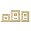 Two's Company Gilded Rope Set Of 3 Gold Finish Photo Frames Includes 3 ...