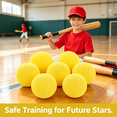 BESTSKY 2026 New 5Pcs Kids Eva Sponge Baseballs for Training Practice ...