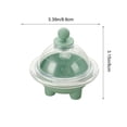 Jubipavy UFO-Style 2.56" Ice Ball Mold, Food-Grade Plastic, Leak-Proof ...