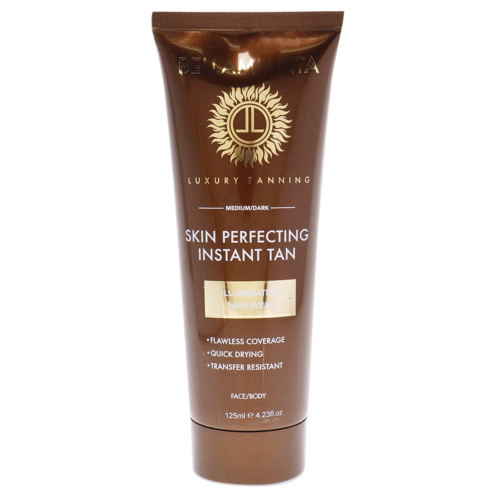 Bellamianta Skin Perfecting Instant Tan - Medium-Dark, 4.23 oz Bronzer ...