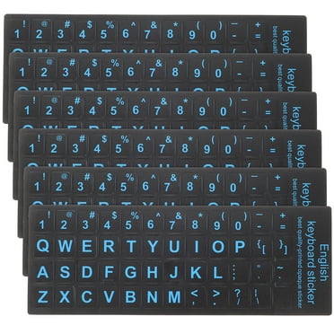 Keyboard Stickers, Waterproof Coating Laptop Keycaps Stickers 2 PCS For ...