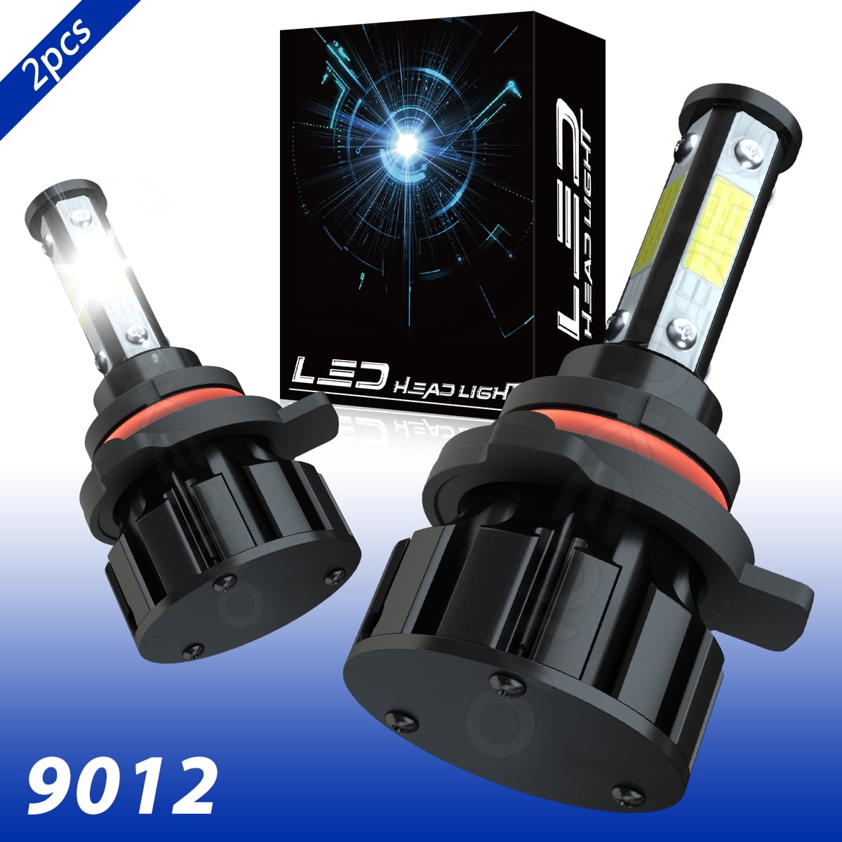 LED Headlight Bulb High Low Beam White for 2011-2015 Chevrolet Volt ...