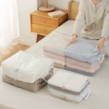 Trayknick Large Capacity Clear Sweater Storage Bag - Waterproof Bed ...